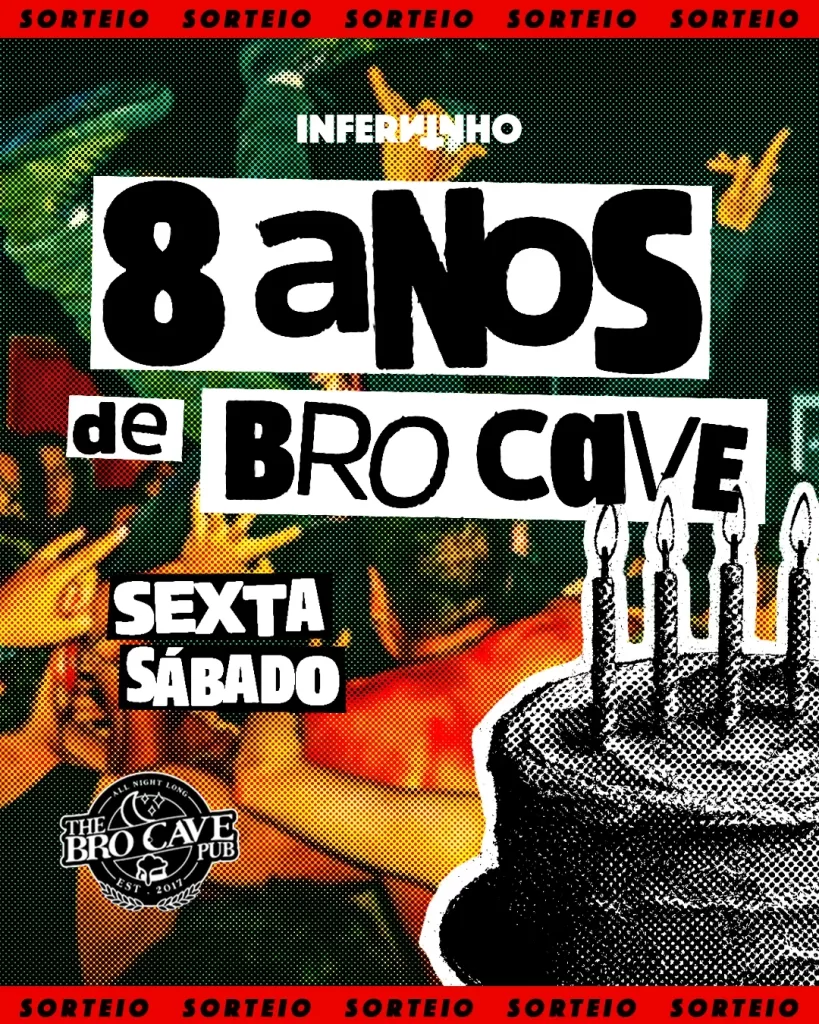 8 Anos de Bro Cave (Expirado) - Bro Cave, Florianópolis - SC | Under ...